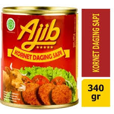 Jual AJIB DAGING KORNET SAPI ORIGINAL MAKANAN KALENG SEMBAKO BANDUNG ...
