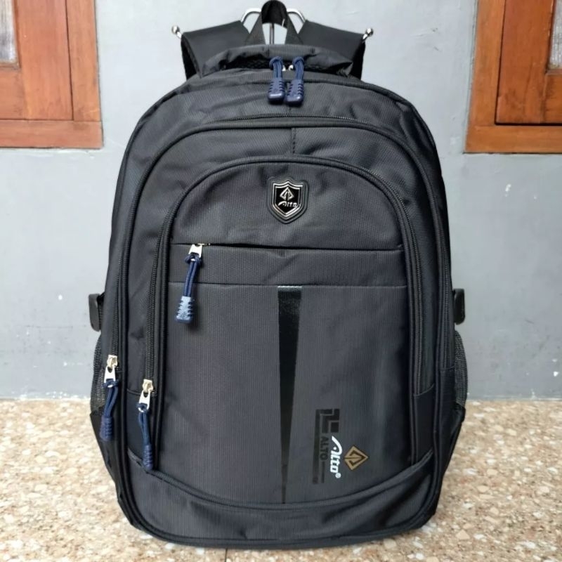 Jual Tas Ransel Bacpack Alto Original Laptop Polos | Shopee Indonesia
