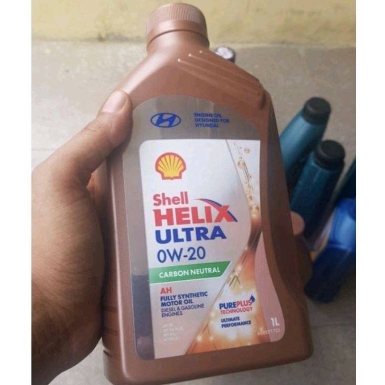 Jual Oli Shell Ultra 0W-20 Full-Synthetic SN Plus 1L Original | Shopee ...