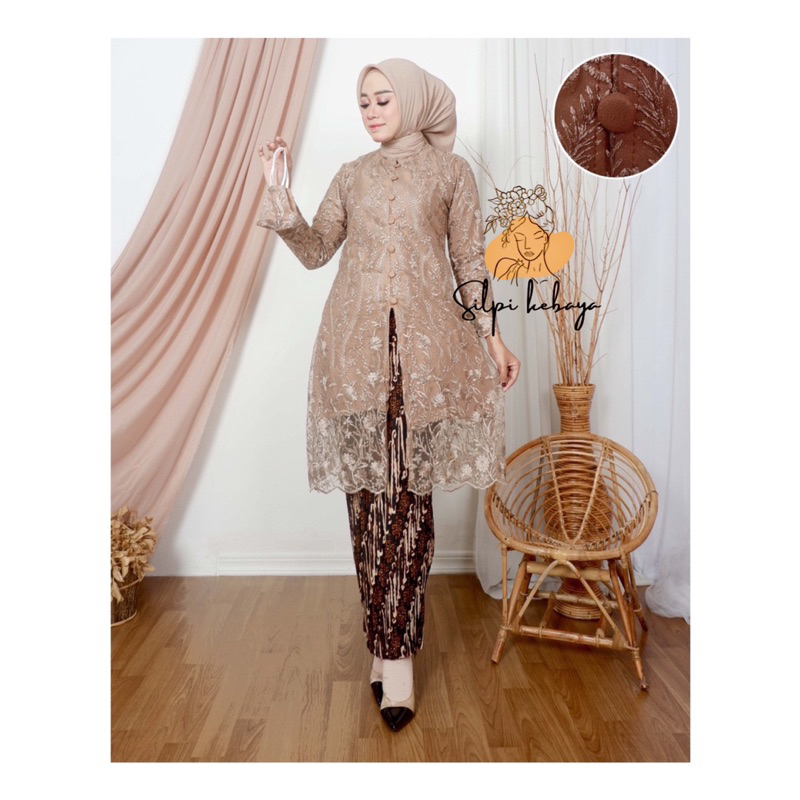 Jual launching stelan Kebaya Tunik Kancing Seribu Stelan Kebaya Model ...