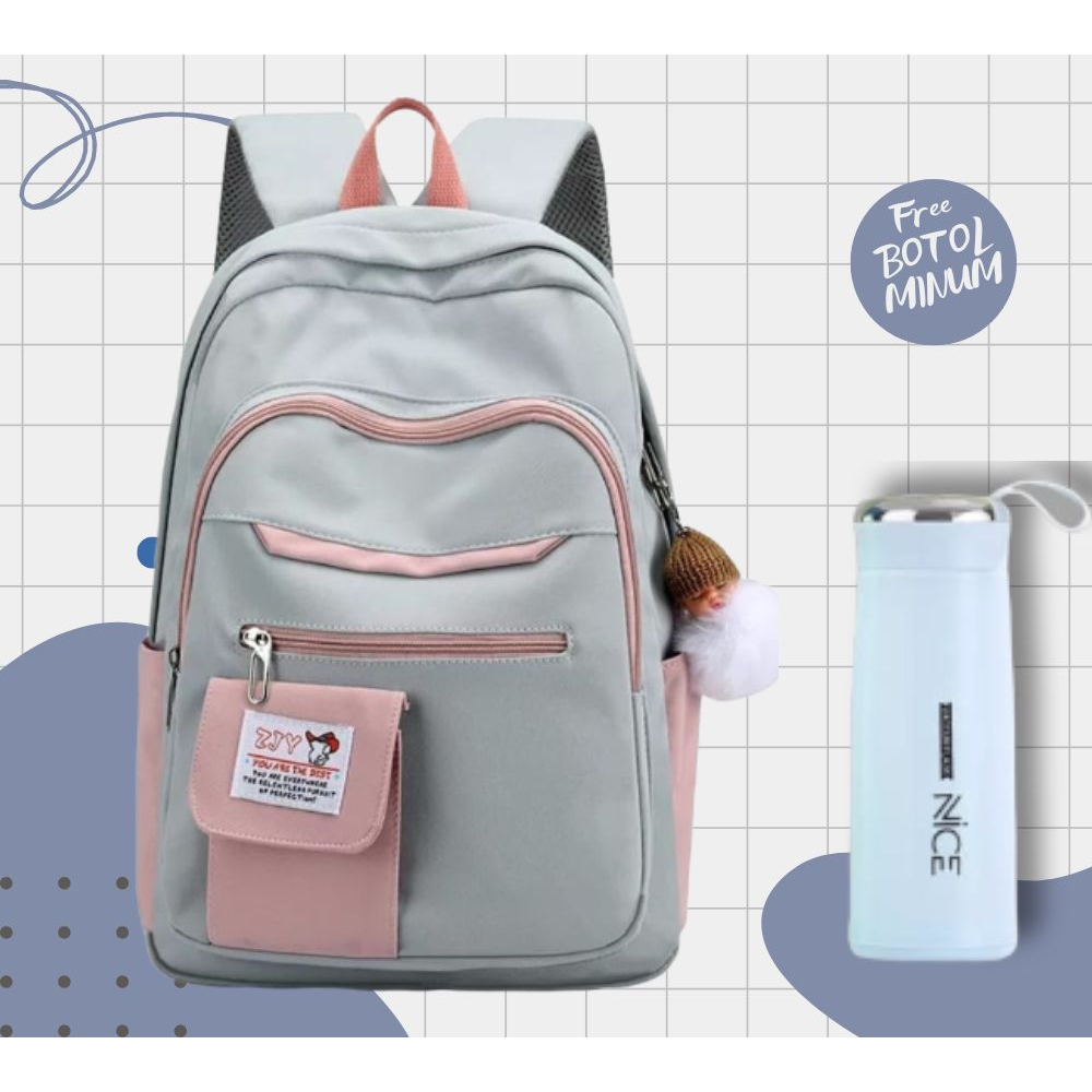 Jual SOGE.TAS - Tas Sekolah Anak Perempuan SD SMP Tas Ransel Sekolah Anak Perempuan 2021 KAMURAN ...