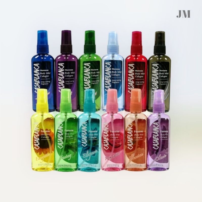 Jual CASABLANCA Body Mist Cologne 100ml | Shopee Indonesia