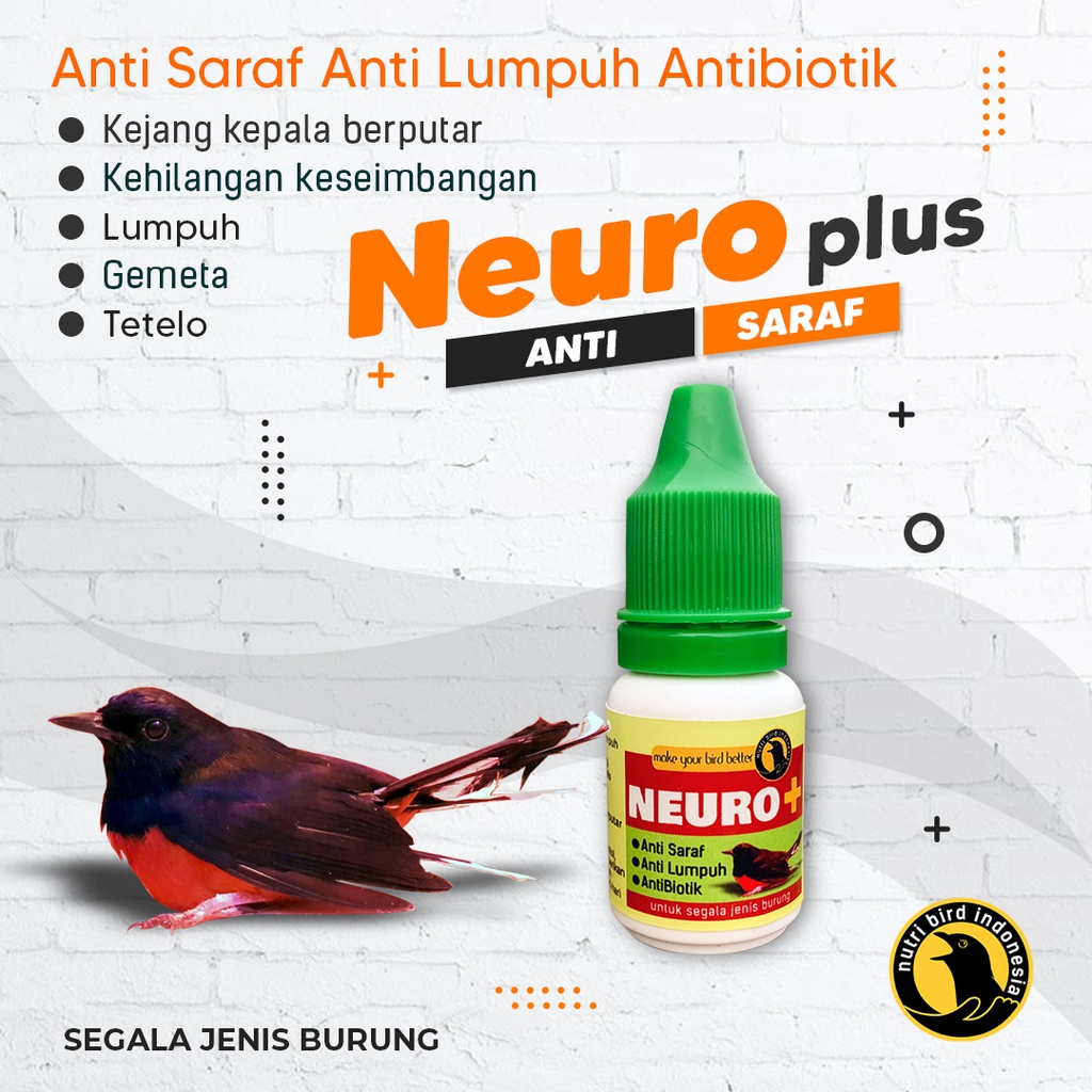 Jual NEURO PLUS NUTRIBIRD Obat Burung Anti Saraf , Anti Lumpuh , Anti ...