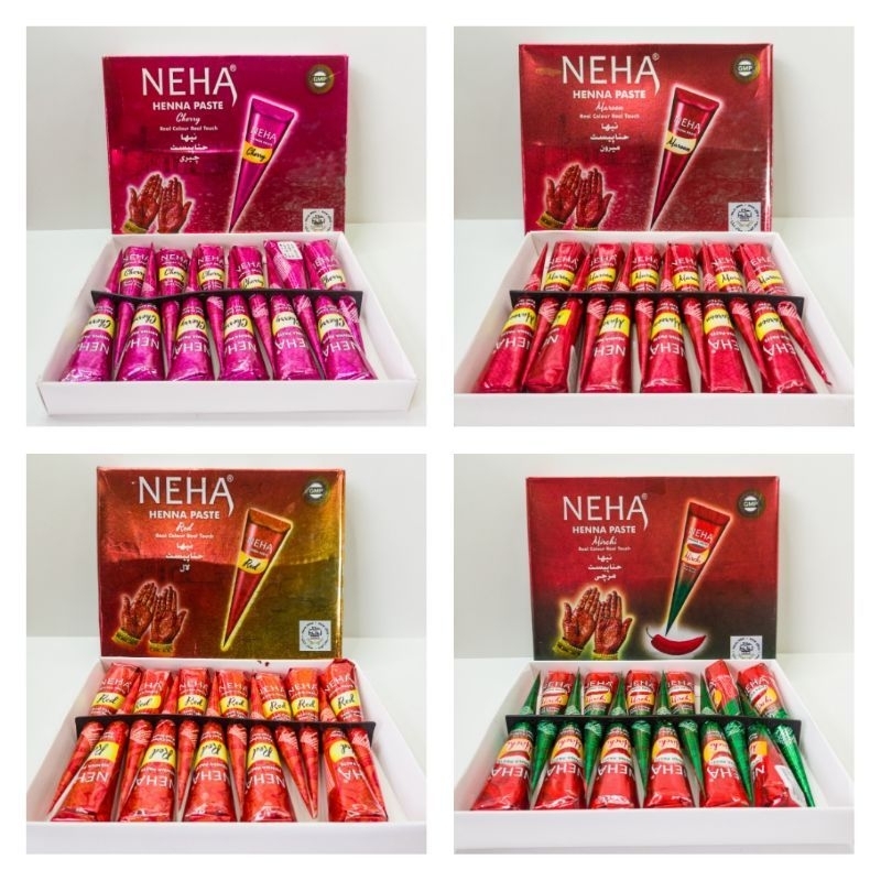 Jual henna pacar kuku halal neha henna pacar kuku arab | Shopee Indonesia