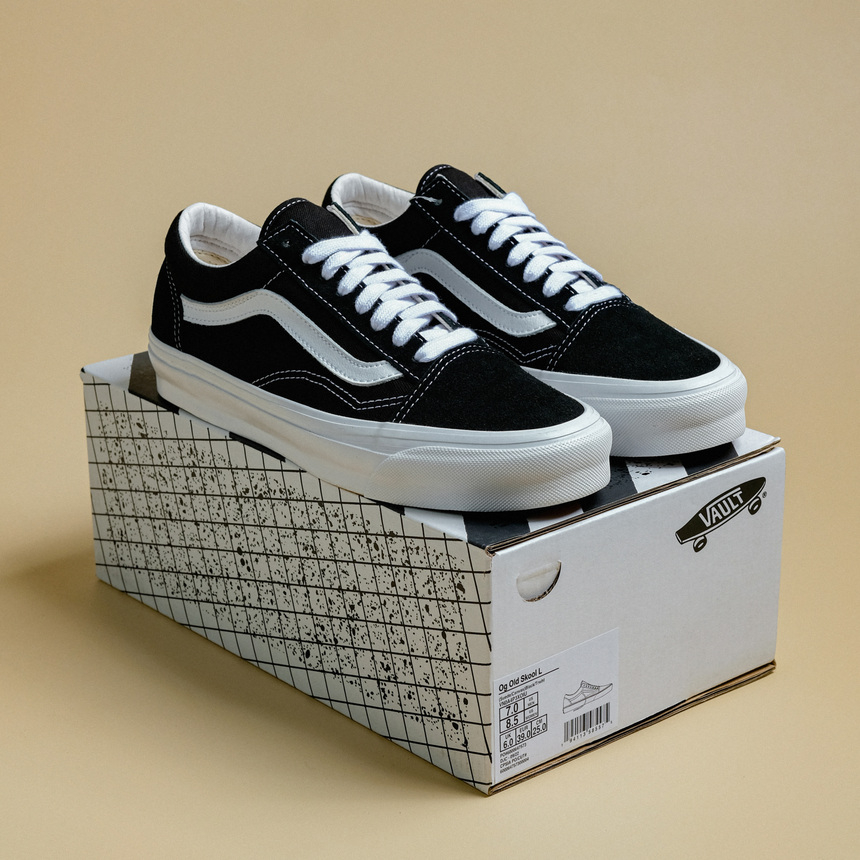 Jual VANS VAULT OLD SKOOL BLACK WHITE OG LX SS 20 ORIGINAL | Shopee ...