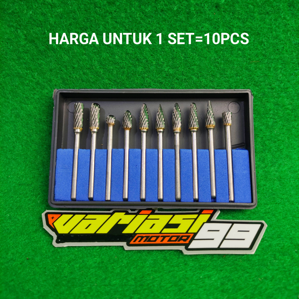Jual MATA BOR TUNER CUNER PORTING KIKIS BESI ISI 10PCS | Shopee Indonesia