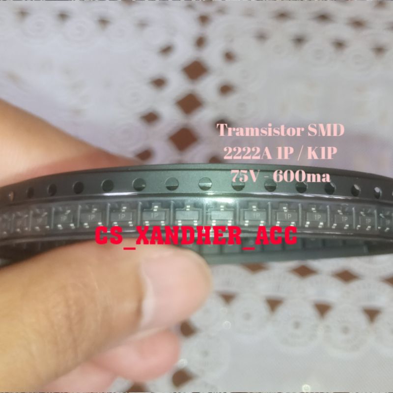 Jual Transistor Smd 2N2222A 1P - K1P 75V - 600ma | Shopee Indonesia