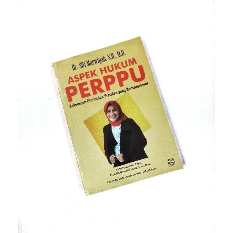 Jual BUKU ASPEK HUKUM PERPPU (KEKUATAN OTORITARIAN PRESIDEN YANG KONSTITUSIONAL) | Shopee Indonesia
