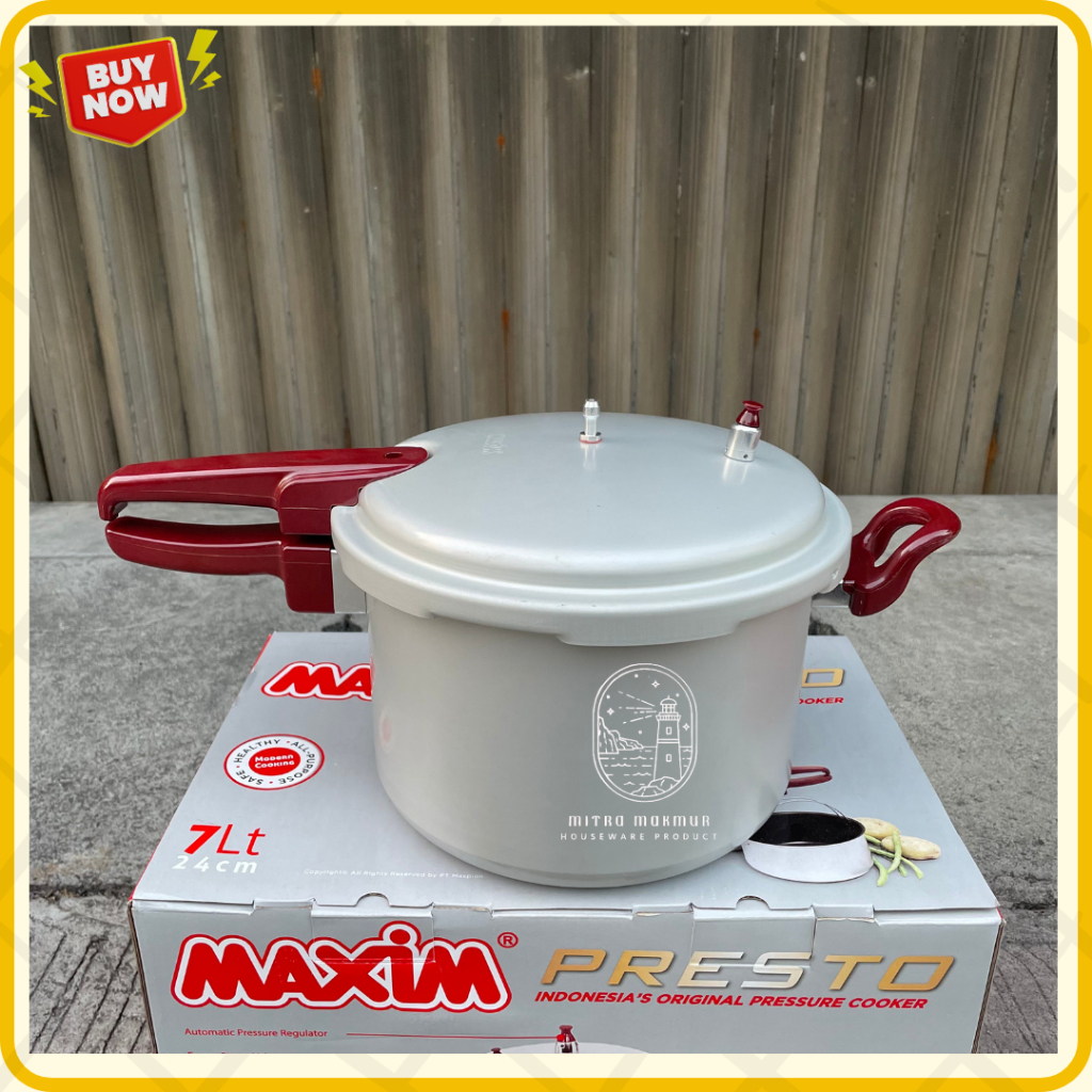 Jual NEW!! MAXIM PRESTO 4 - 7 - 12 LITER PANCI PRESTO KUKUS PANCI SERBAGUNA MAXIM | Shopee Indonesia