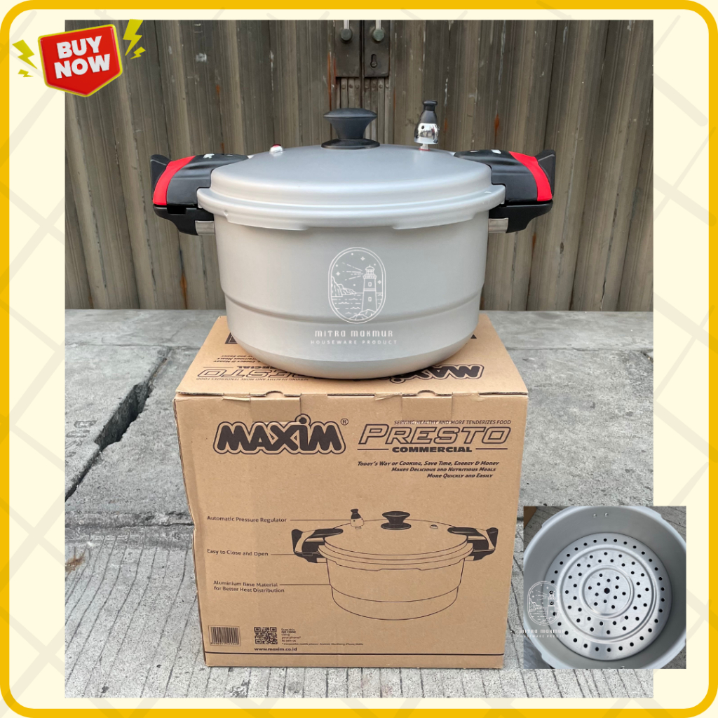 Jual NEW!! MAXIM PRESTO 4 - 7 - 12 LITER PANCI PRESTO KUKUS PANCI SERBAGUNA MAXIM | Shopee Indonesia