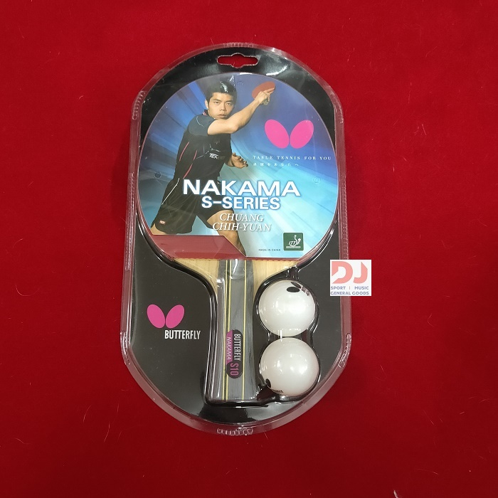 Jual BAT TENIS MEJA PINGPONG BUTTERFLY NAKAMA | Shopee Indonesia