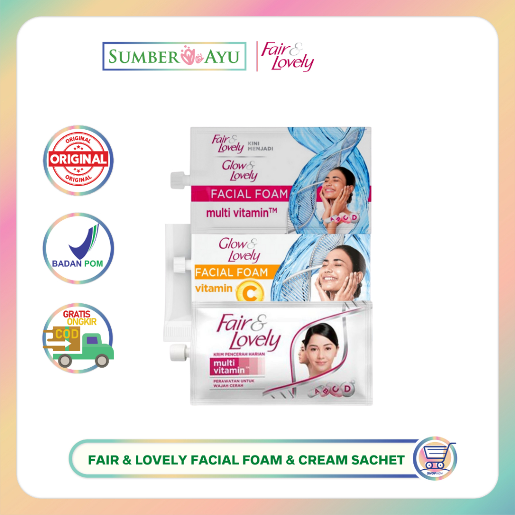 Jual FAIR & LOVELY FOAM SACHET | CREAM SACHET | Shopee Indonesia