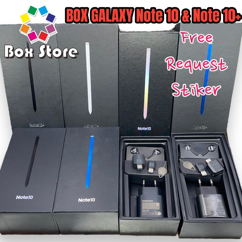 Jual DUS BOX SAMSUNG GALAXY NOTE 10 PLUS NOTE 10+ FULLSET TERBAIK ...