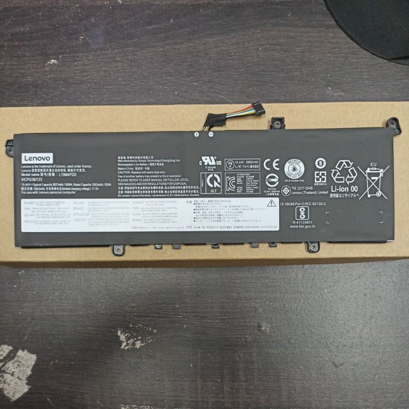 Jual Baterai Lenovo Thinkbook L19C4PDD L19M4PDD L19L4PDD13S G2 14S G2 ...