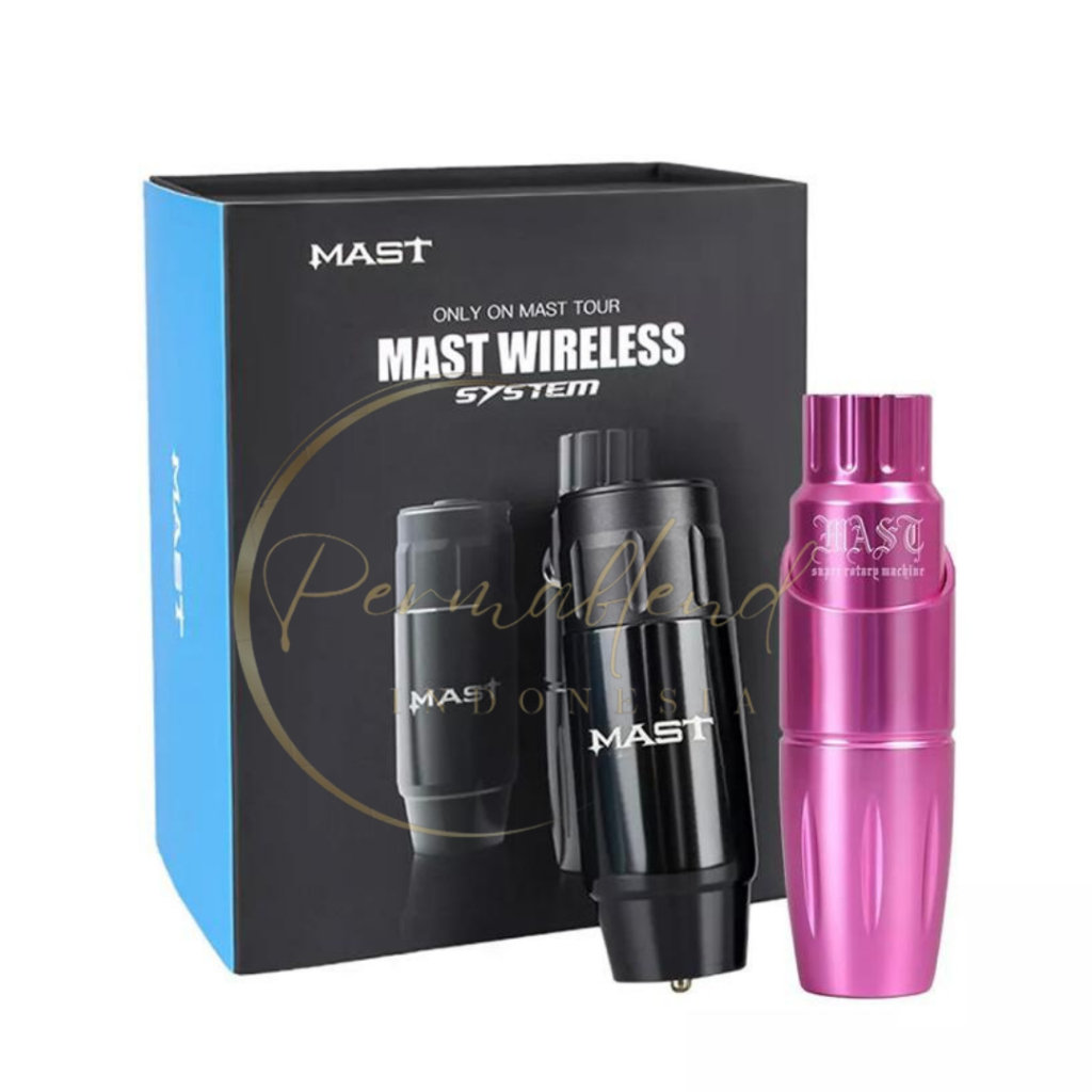 Jual Mast Pro Tour Wireless Tattoo Pen Machine With Baterry PMU Mesin ...