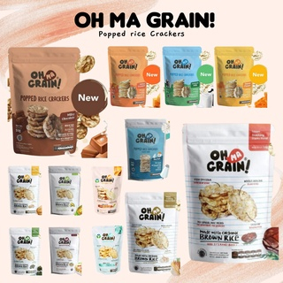 Jual Oh Ma Grain OHMAGRAIN Keripik Beras Organic Popped Rice Crackers ...