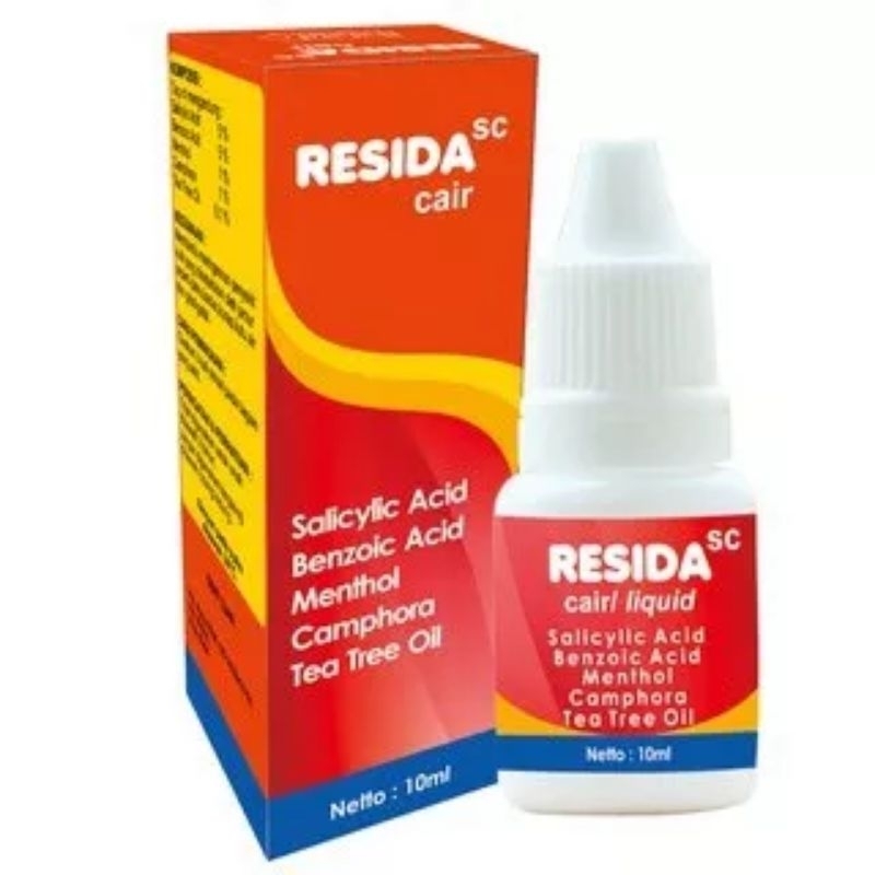 Jual Resida liquid obat gatal panu jamur cair isi 10 ml | Shopee Indonesia