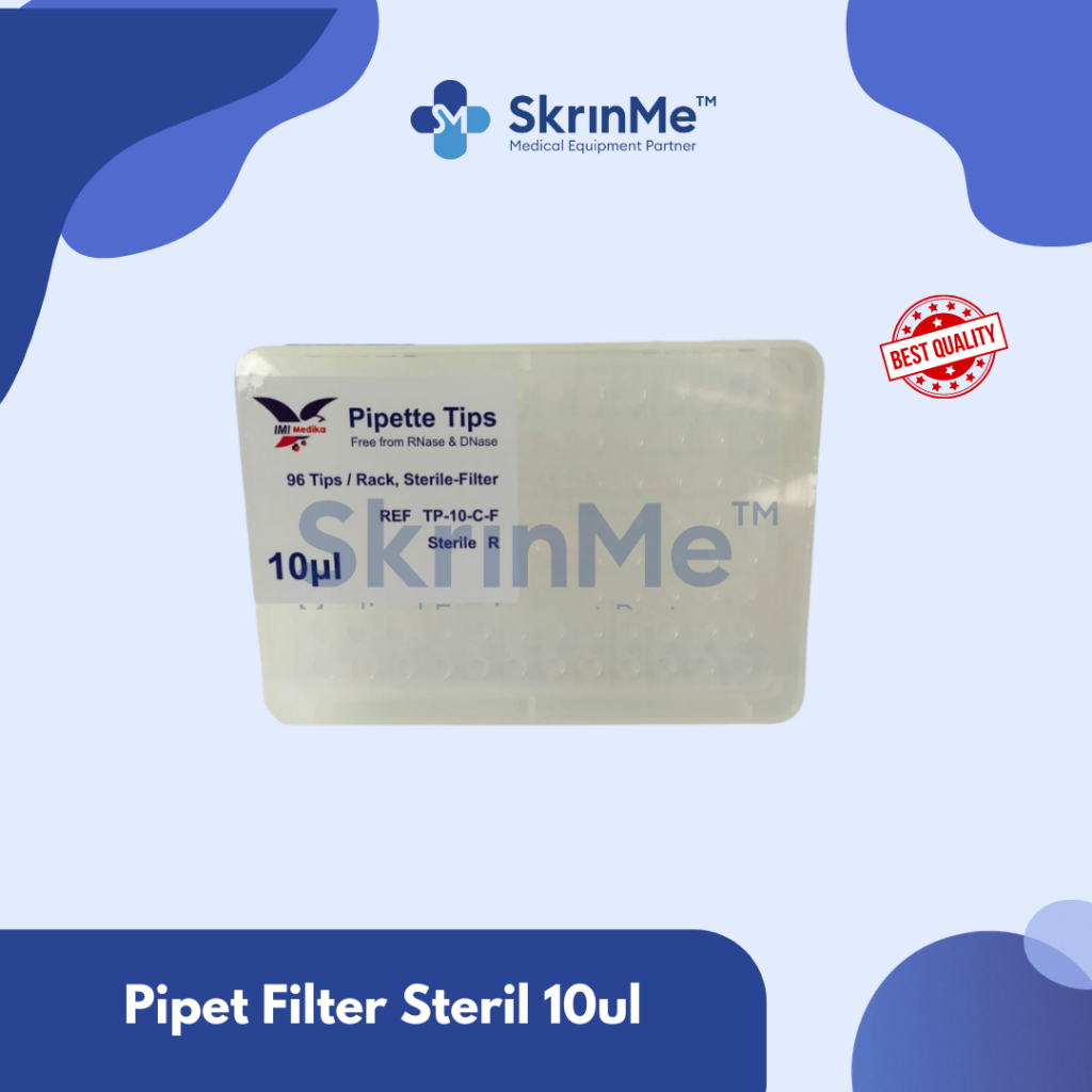 Jual Filter Tips - Pipet Filter Steril (Ukuran 10ul) (Min. Order 10 ...