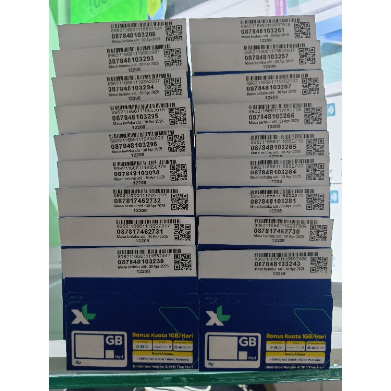 Jual KARTU XL / PERDANA XL | Shopee Indonesia