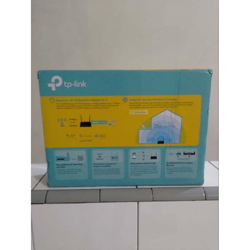 Jual TP-LINK TL-MR6400 Wireless Router 3G / 4G Router | Shopee Indonesia