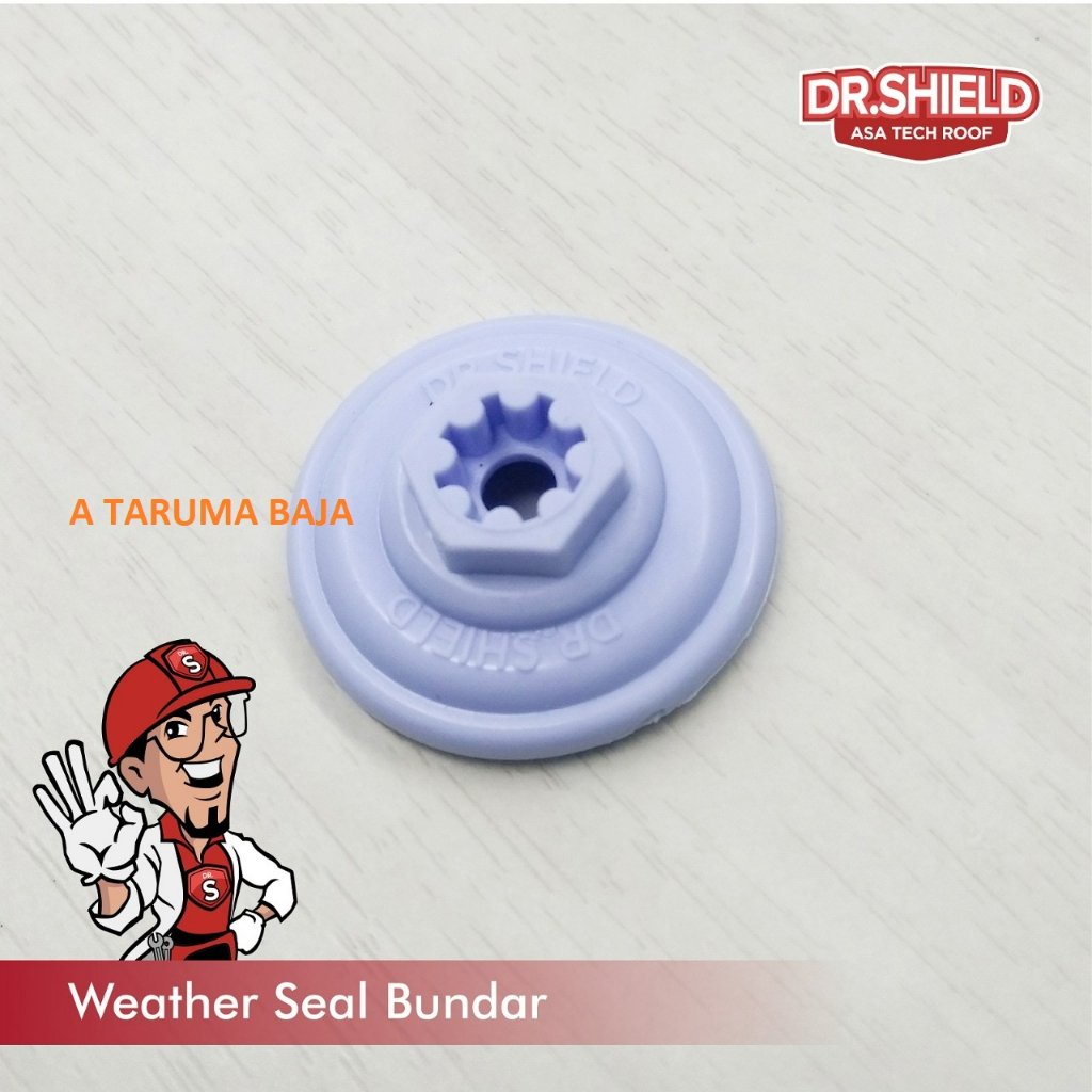 Jual Karet Weather Seal Bundar, Dr Shield, Putih dan Biru Muda, Satuan | Shopee Indonesia