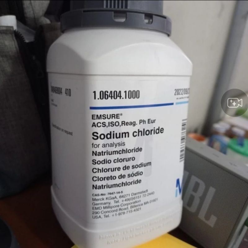Jual sodium chloride Nacl MERCK Ecer | Shopee Indonesia