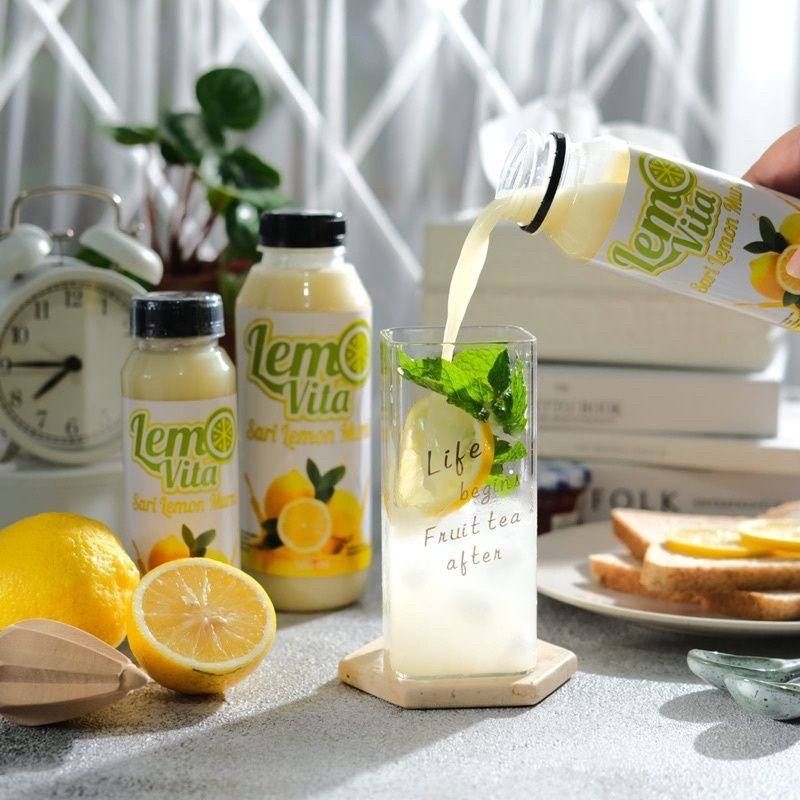 Jual LEMOVITA SARI LEMON MURNI 250 ML | Shopee Indonesia