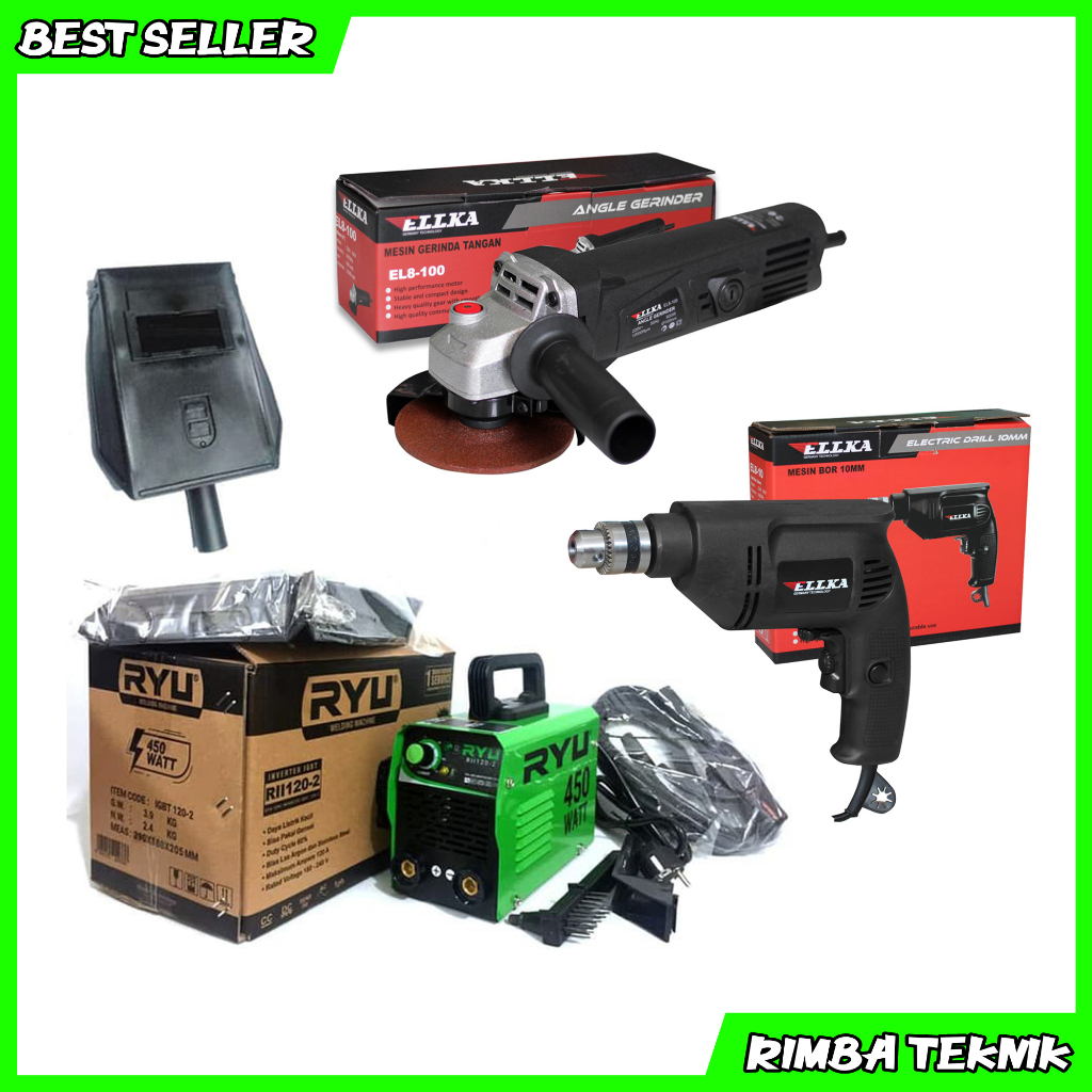 Jual PAKET TUKANG MESIN LAS 450W!!!!!!! MESIN LAS LISTRIK RYU 450W ...