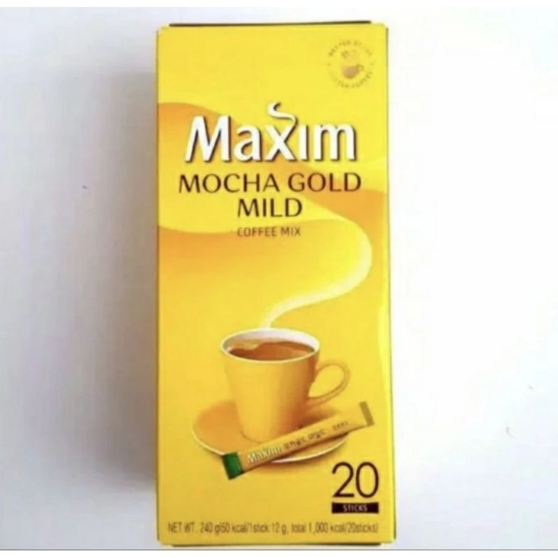 Jual Maxim Mocha Gold 20 Stik | Shopee Indonesia