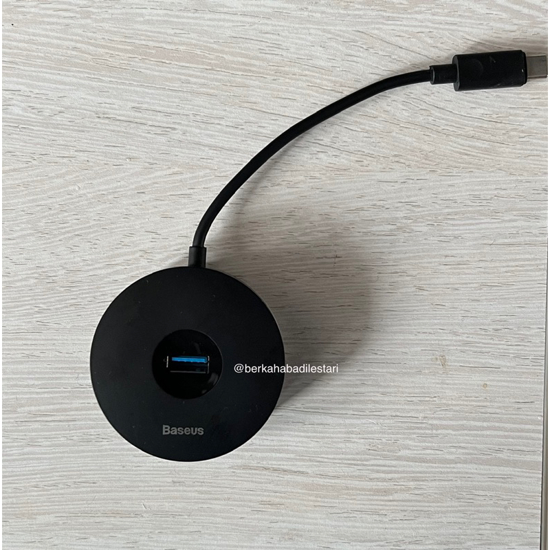 Jual Baseus Round Box HUB Adapter usb c to usb a ( second / bekas ...