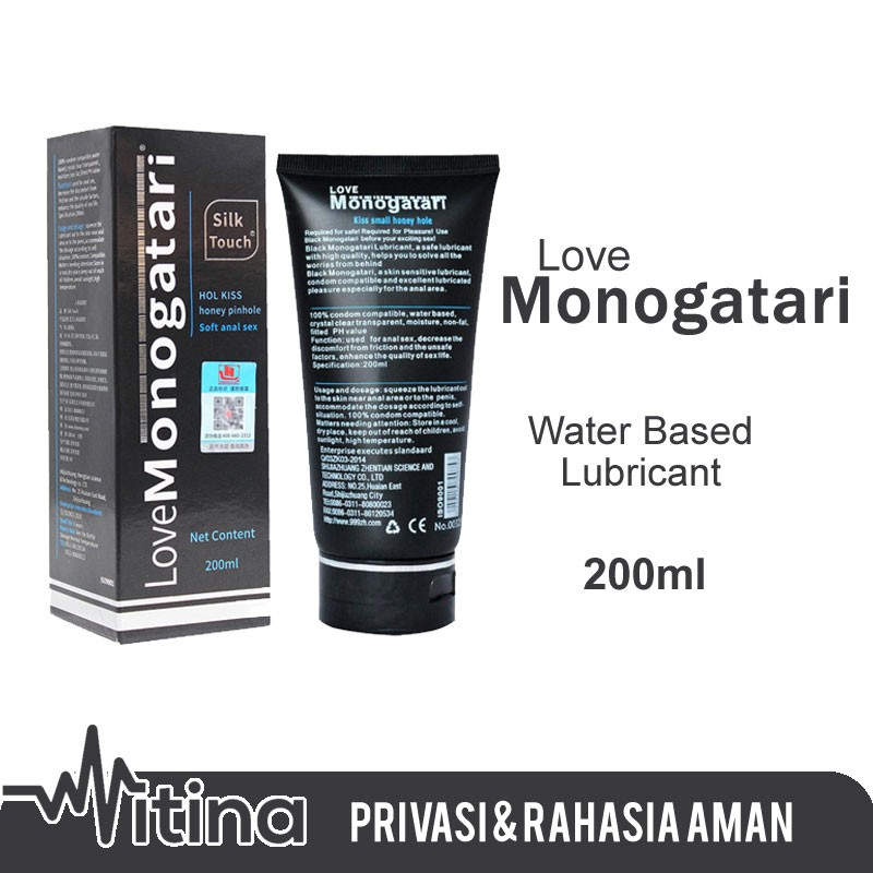Jual Love Monogatari Premium Lubricant Water Based Pelumas Pelicin ...