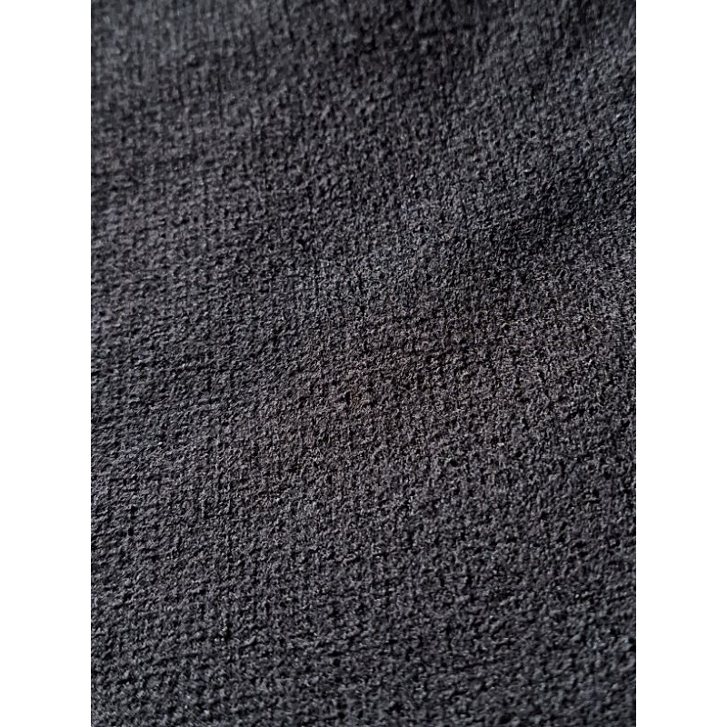 Jual Kain Bahan woll tweed Hitam superBlack ( harg 2.80mtr ) | Shopee ...