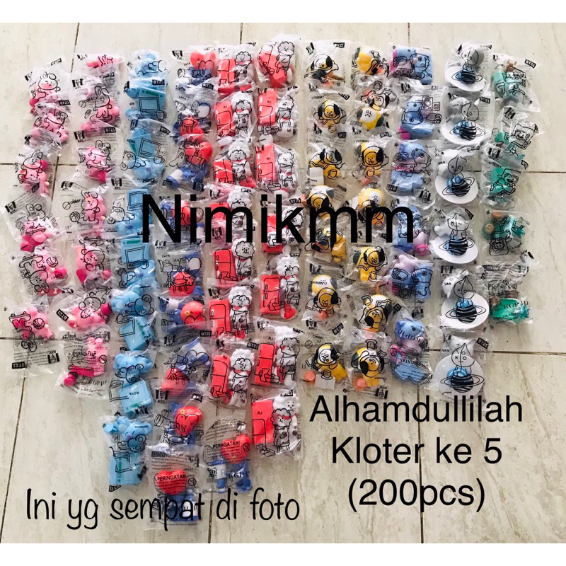 Jual KFC BT21 BTS Tata , RJ , Koya , Van , Mang , Cooky , Shooky ...