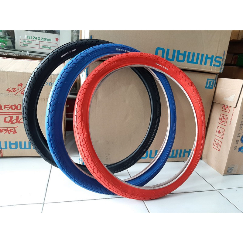 Jual Ban Luar 20 x 1.50 Sepeda Minion Lipat Mini SWALLOW DELI TIRE | Shopee Indonesia