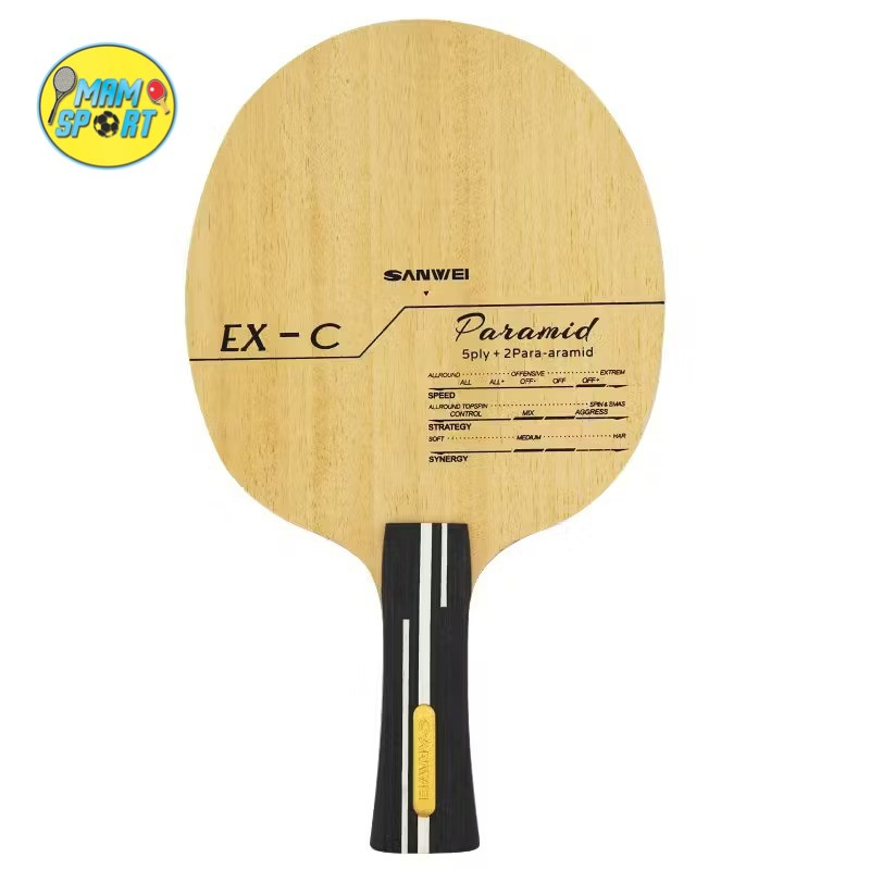 Jual Kayu Bet Pingpong Tenis Meja SANWEI PARAMID FL Original | Shopee Indonesia