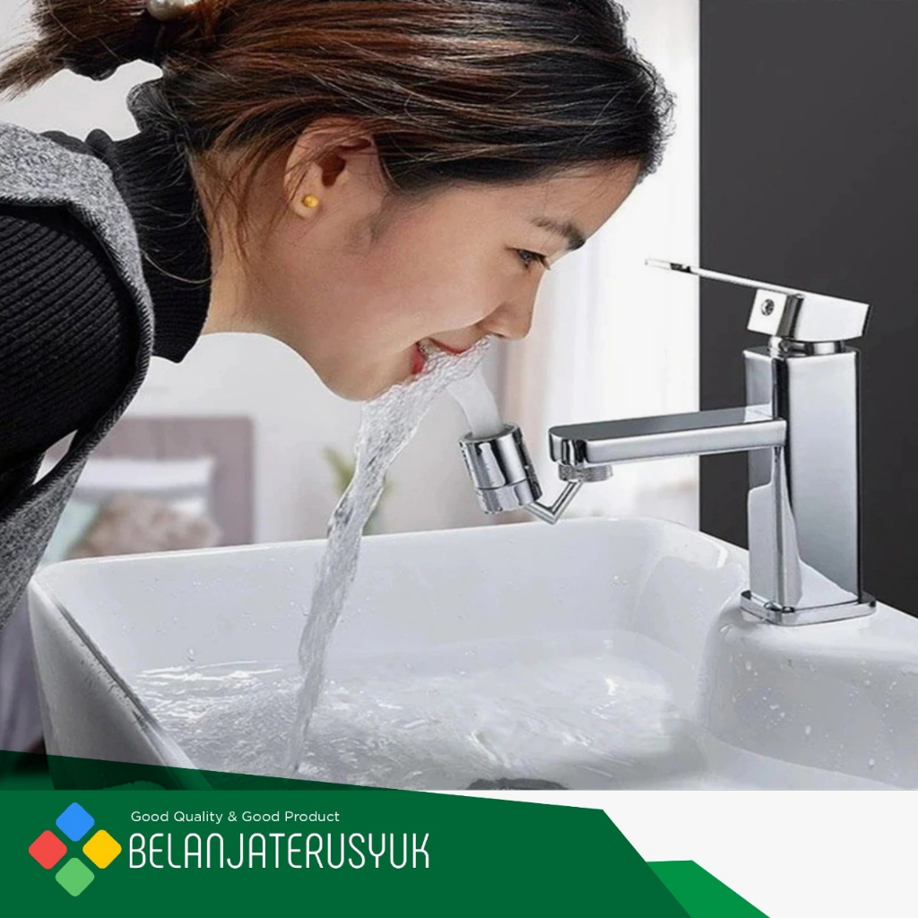 Jual Faucet Extender Sambungan Kepala Keran Kran Segala Arah 180 ...