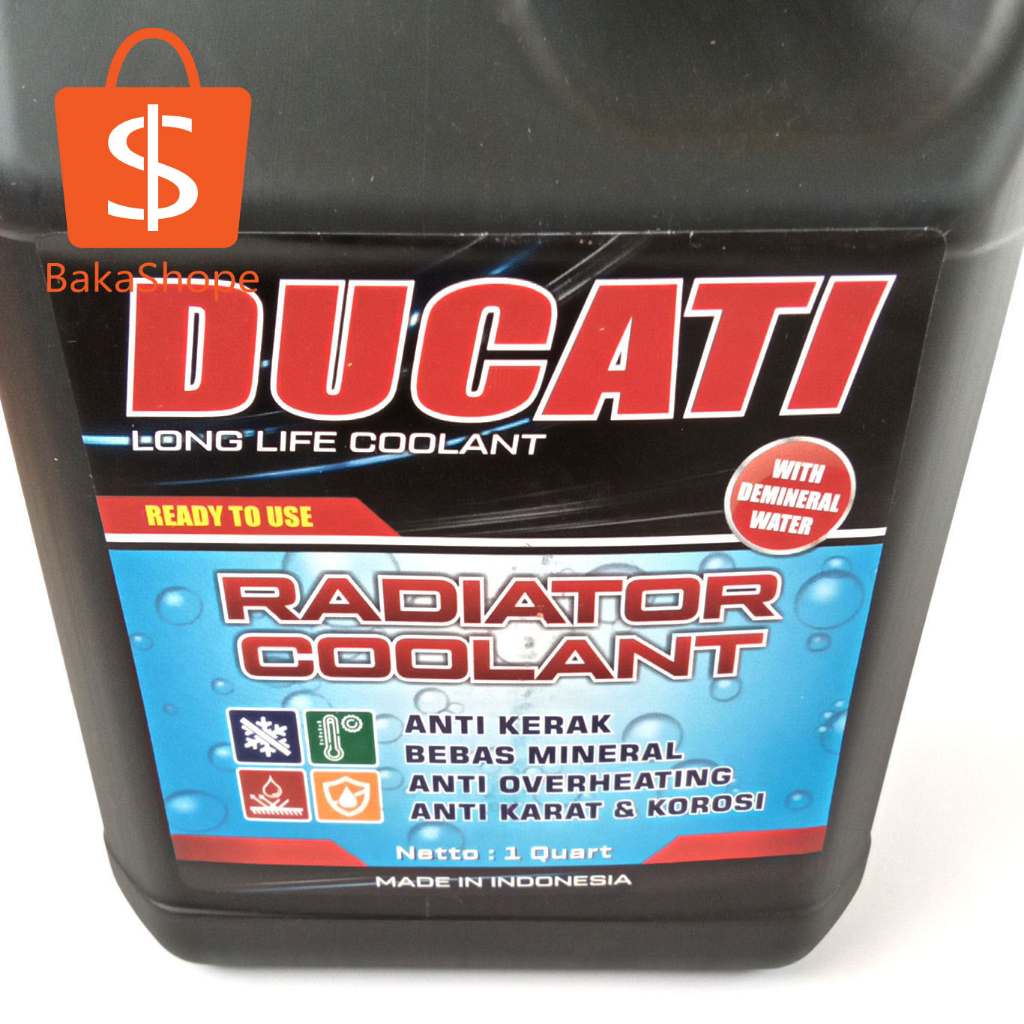 Jual Air Radiator Coolant 1 liter Indo | Shopee Indonesia