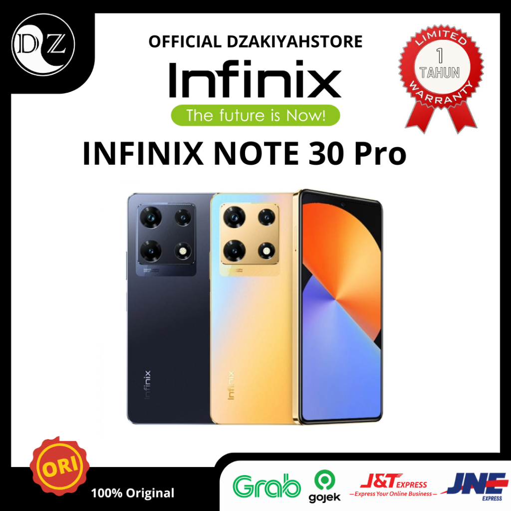 Jual INFINIX NOTE 30 PRO NFC - 8+8GB/256GB - BARU GARANSI RESMI 1 TAHUN ...