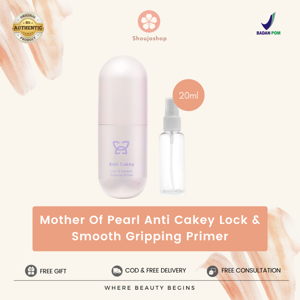 Jual Mother Of Pearl Anti Cakey Lock & Smooth Gripping Primer MOP ...