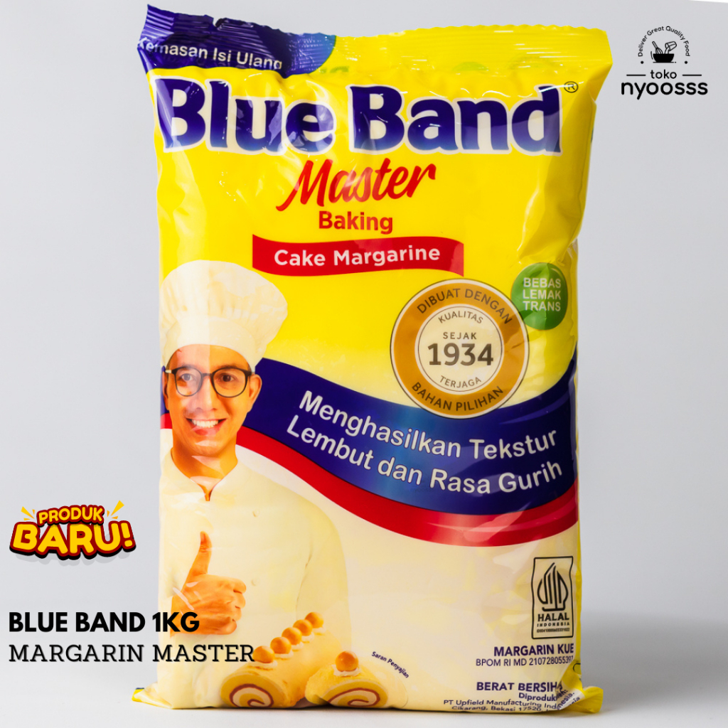 Jual Blue Band Margarine Master 1Kg / Blue Band Margarine 1Kg Kemasan ...