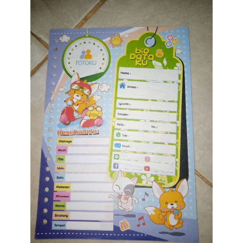 Jual isi binder felicia simpaty sunwell dadi adinata loose leaf ...