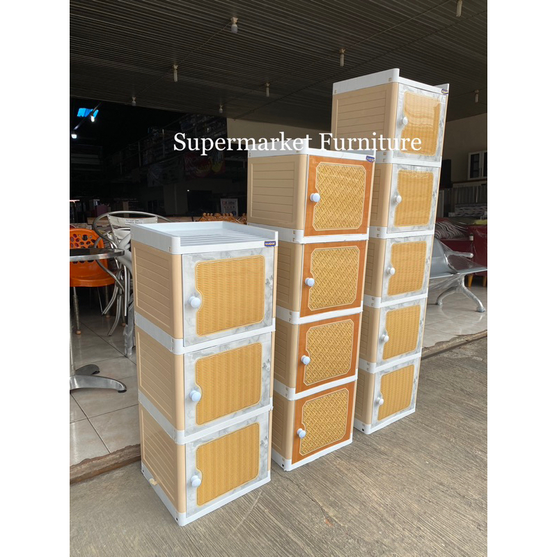 Jual LEMARI PLASTIK SERBAGUNA MURAH / LEMARI NAIBA NANDOS SNAP BOX | Shopee Indonesia