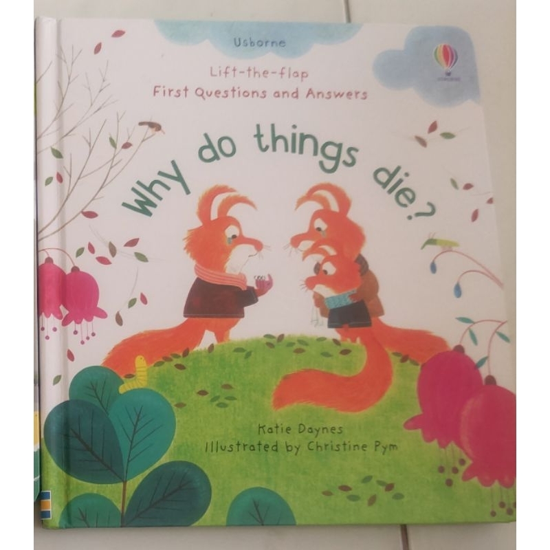 Jual NEW USBORNE WHAT WHY DO THINGS DIE | Shopee Indonesia