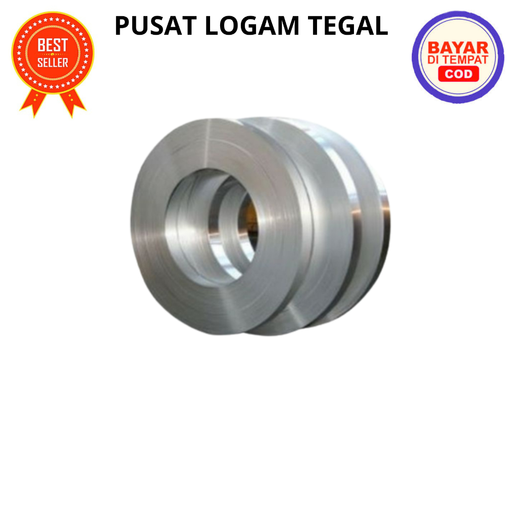 Jual STAINLESS STEEL BAND 50 METER / STRAP STAINLESS BELT BAND SABUK ...