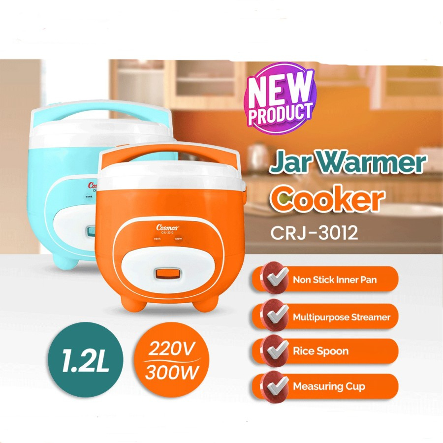 Jual magicom cosmos rice cooker 1.2L crj3012 penanak nasi 1L | Shopee ...