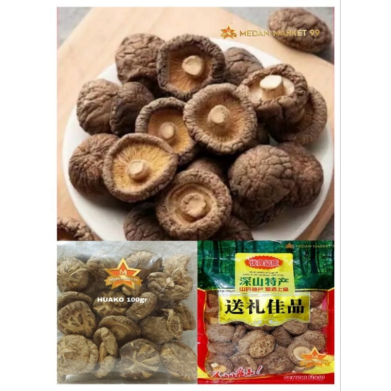 Jual JAMUR SHITAKE | HIO KO KERING | HIOKO 50gr | HIONGKU | DONG GU ...