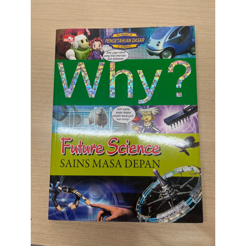 Jual Buku Komik Why? Future sains Sains Masa Depan Science Comic ...