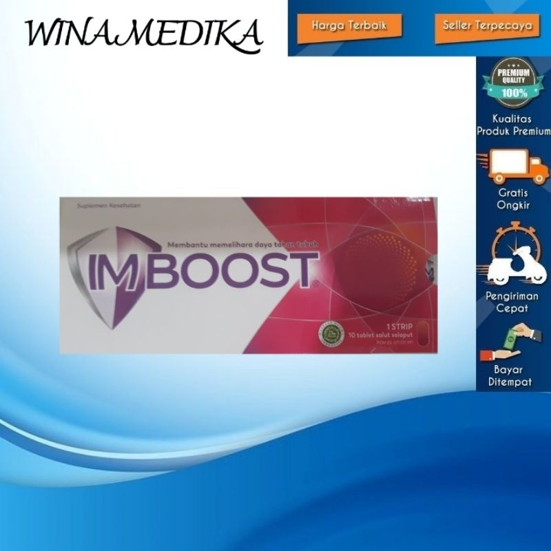 Jual IMBOOST ORIGINAL STRIP | Shopee Indonesia