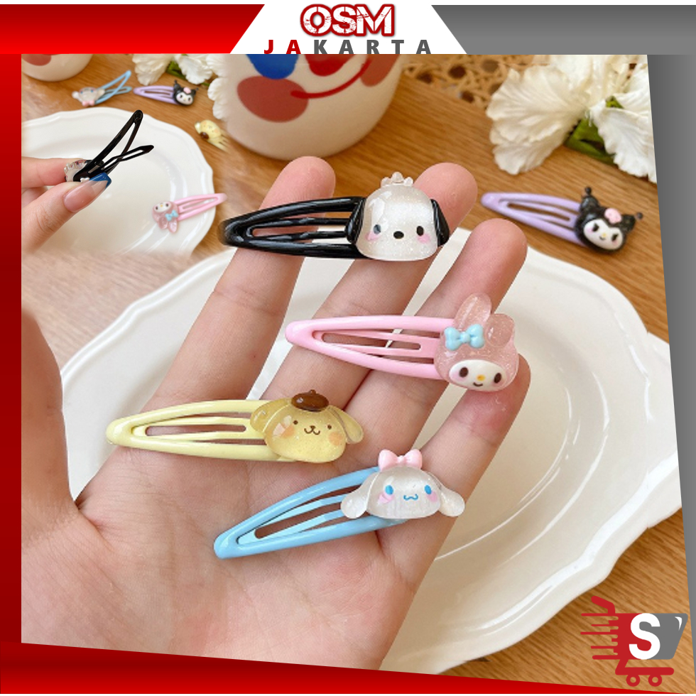 Jual OSM JKT F5843 Jepitan Mini Karakter Sanrio / Jepit Rambut Sanrio ...