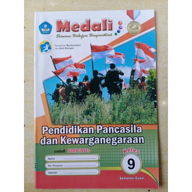 Jual LKS SMP/MTS Kelas 9 Kurikulum Terbaru K13 Semester 1 LKS Medali ...